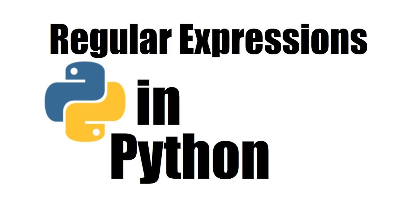 Python Tutorial 25 Regular Expressions Youtube