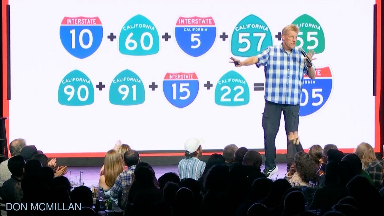 Traffic Math Don Mcmillan Comedy Youtube