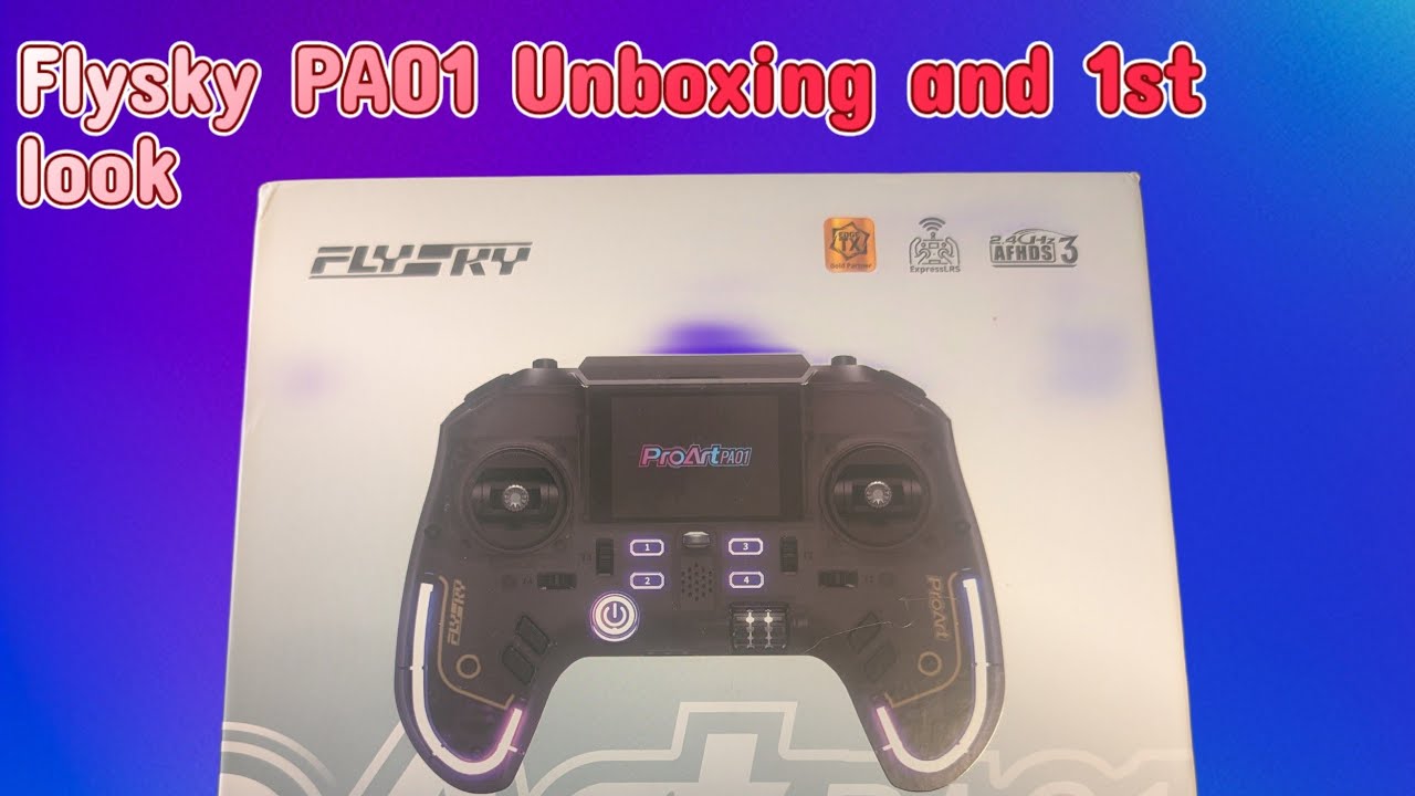 Flysky Pa01 Unboxing And 1st Look Youtube