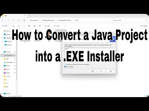 How To Convert A Java Project Into A Exe Installer Step By Step Guide