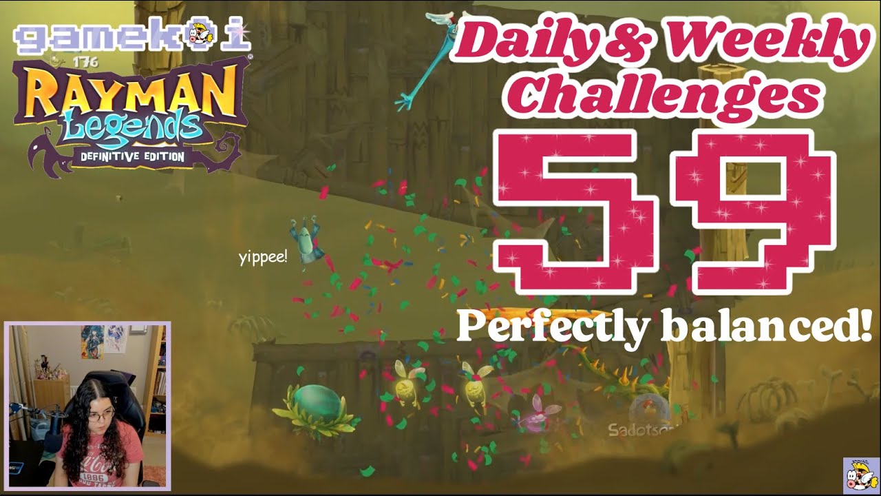 Rayman Legends Challenges 59 Perfectly Balanced Youtube