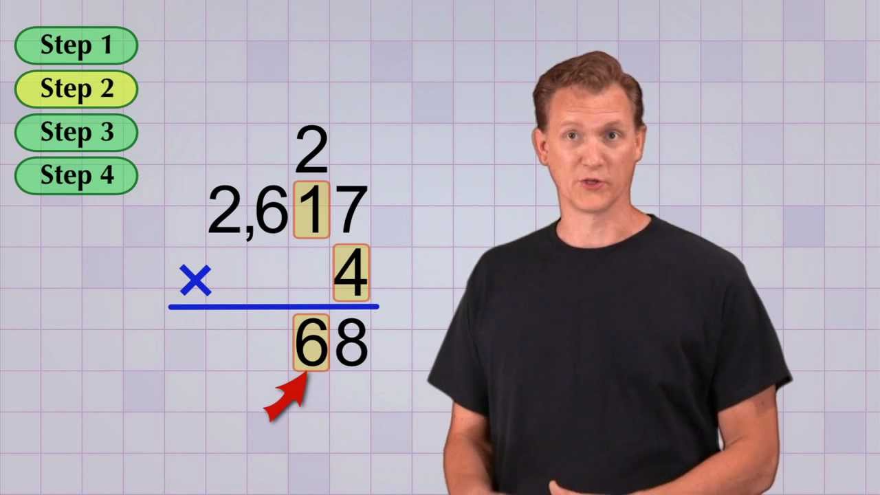 Math Antics Multi Digit Multiplication Pt 1 Youtube
