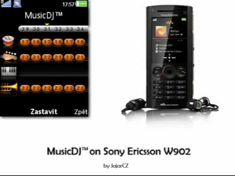 Musicdj On Sony Ericsson W902 Vol 2 Youtube
