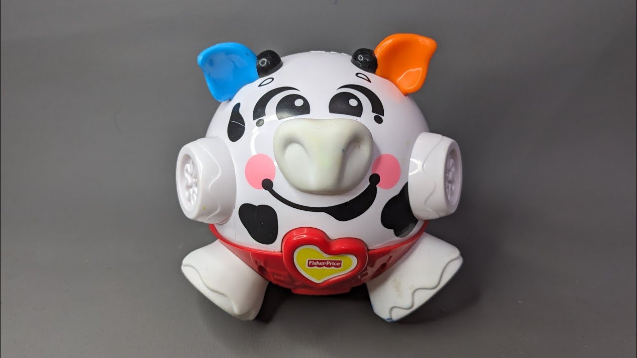 Fisher Price Bounce And Giggle Cow Youtube