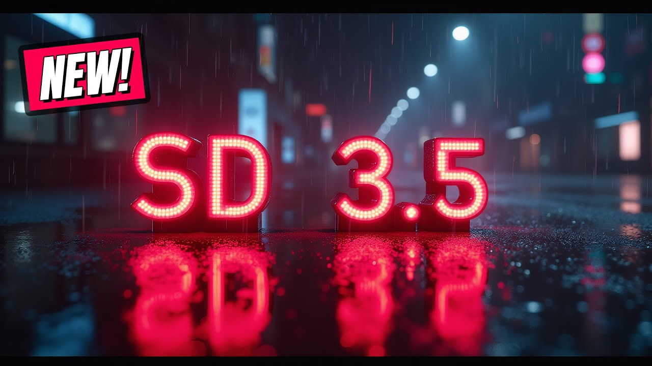 Stable Diffusion 3 5 Released Youtube