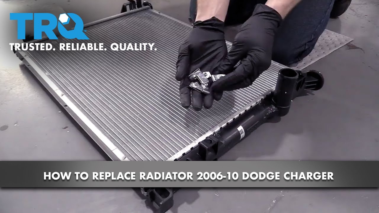 How To Replace Radiator 2006 10 Dodge Charger 1a Auto