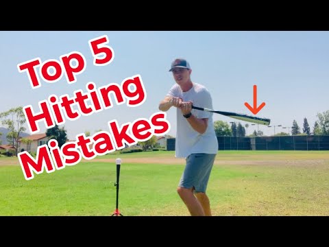 5 Solutions To 5 Common Hitting Mistakes Youtube