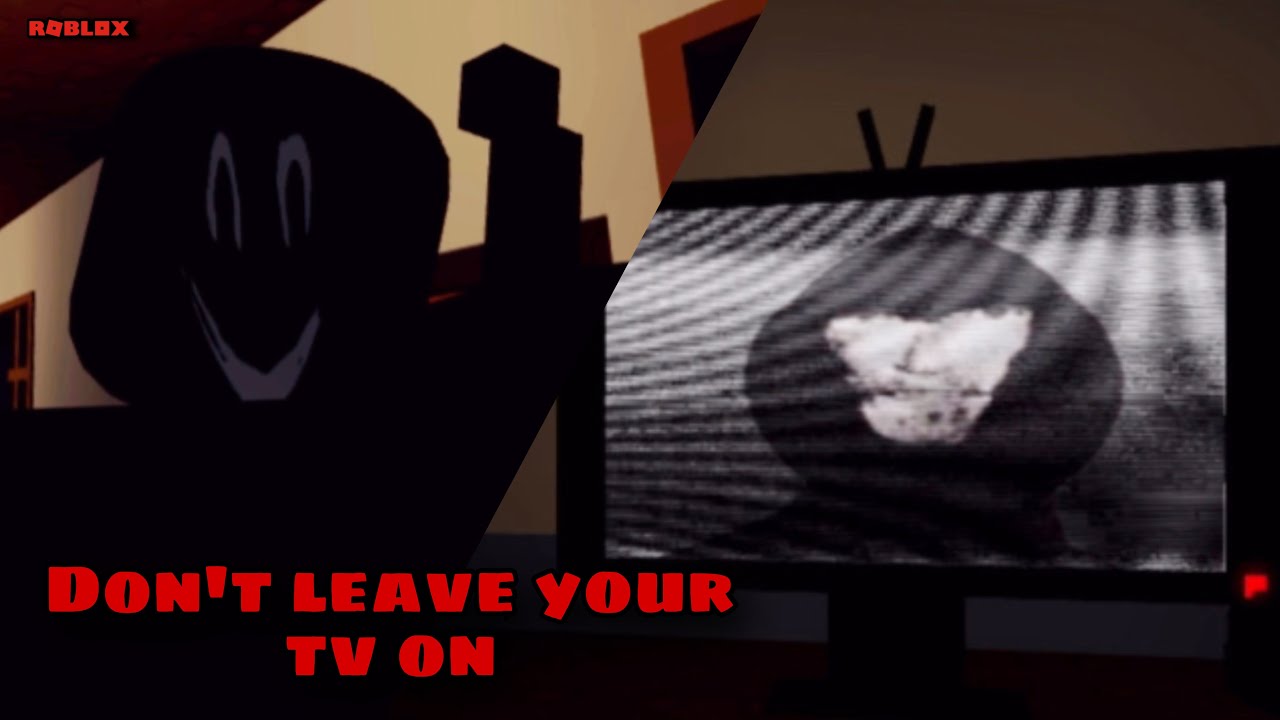 Don T Leave Your Tv On All Endings Full Walkthrough Roblox Youtube