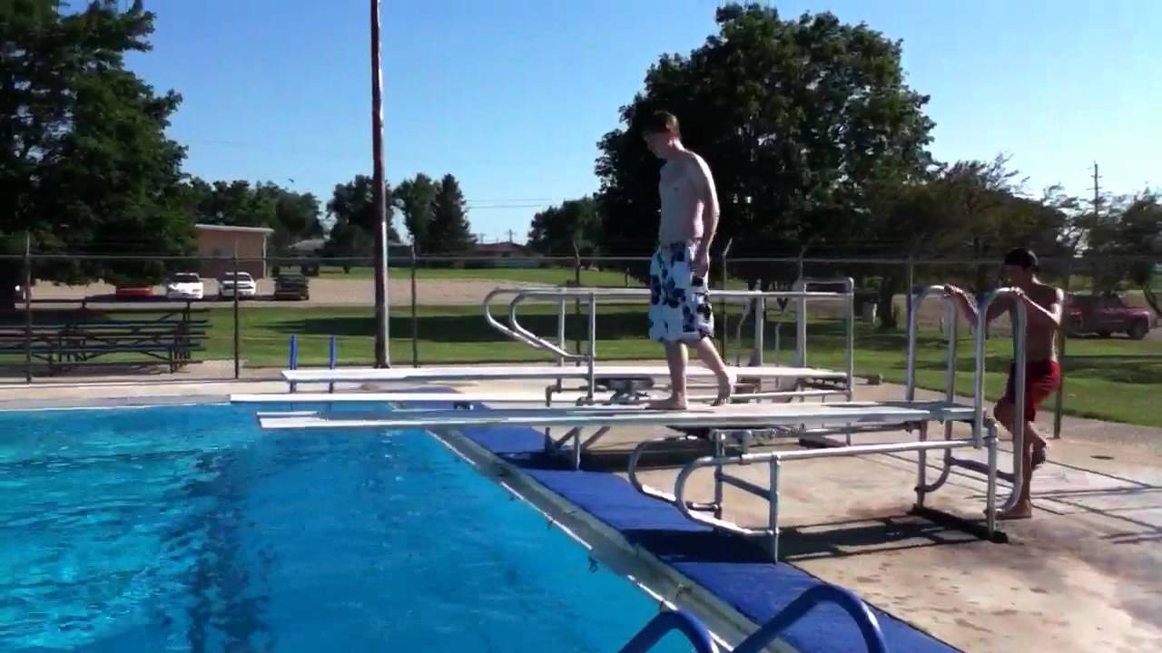 Diving Board Tricks At The Lcmp Youtube