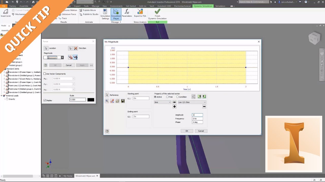 Quick Tip Dynamic Simulation Overview Youtube
