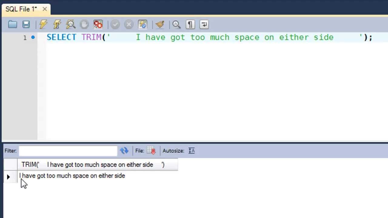 Sql Server Trim Quotes