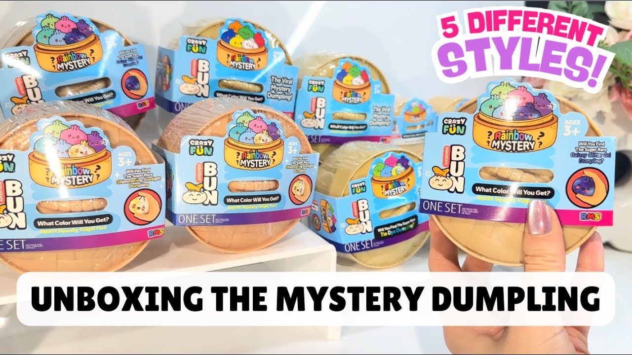 Unboxing Mystery Dumplings Viral On Tiktok 5 Different Styles