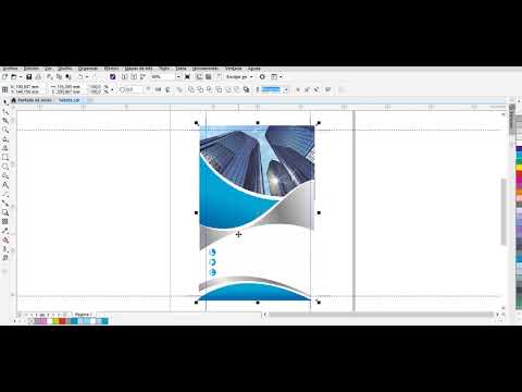 Folleto Para Imprenta En Corel Youtube