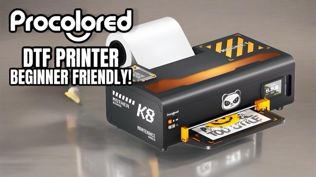 Procolored K8 Dtf Printer Great For Beginners Youtube