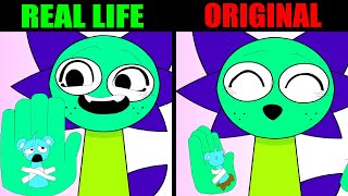 The Best Tiktok Of Incredibox Sprunki Oops Hi Teddy Real Life Vs