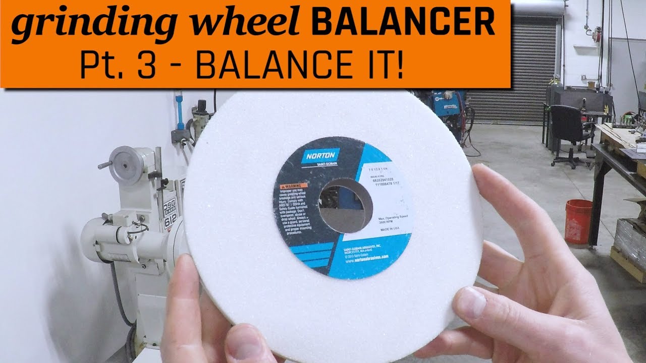 How To Balance A Surface Grinder Wheel Youtube