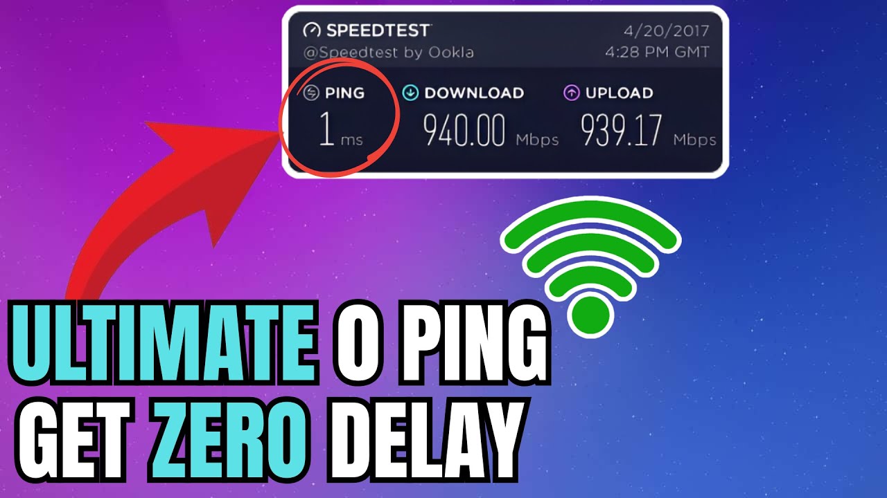 Get 0 Ping In Any Game Best Settings Fixes 2025 Youtube