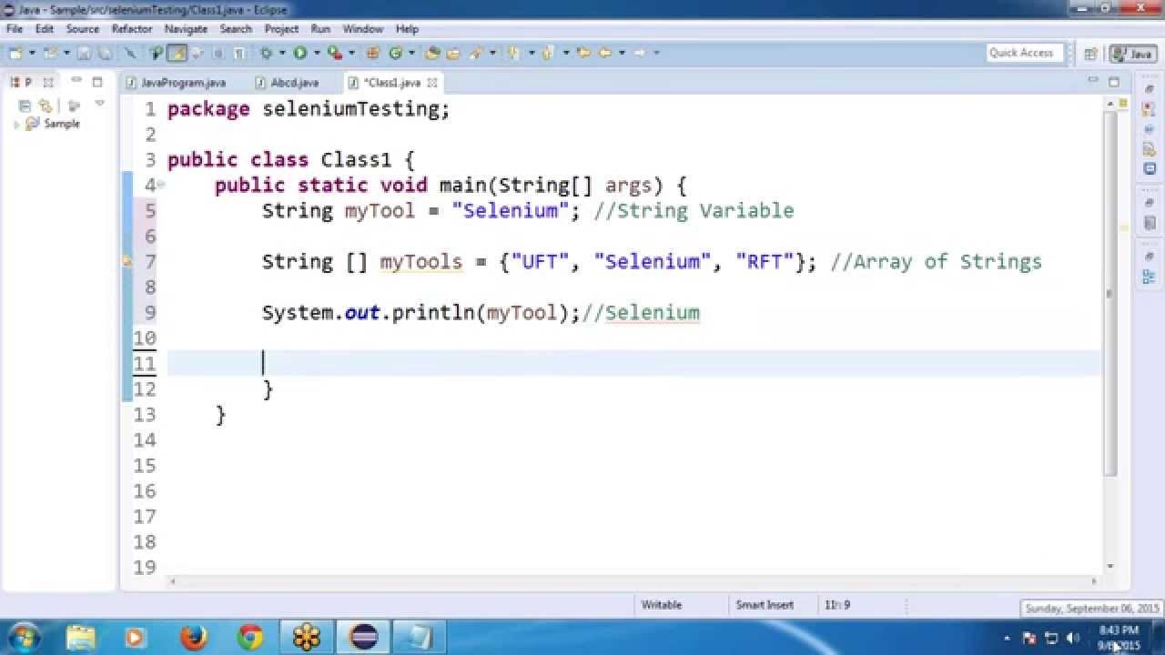 Java String Handling