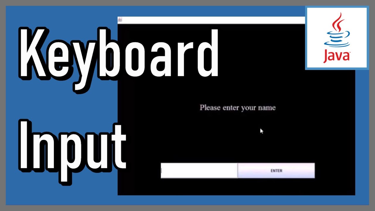 Jtextfield Getting Keyboard Input Java Extra 6 Youtube
