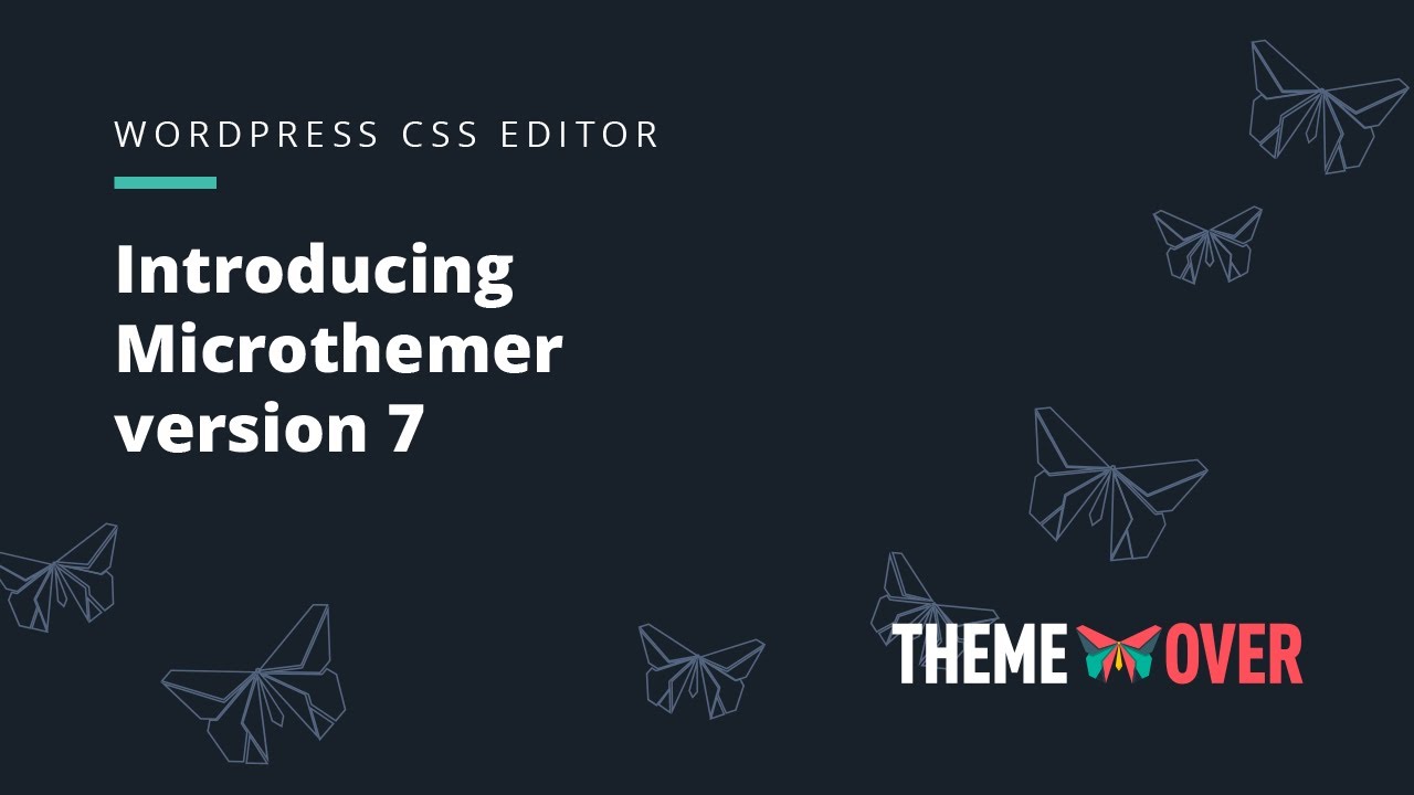 Introducing Microthemer 7 Youtube