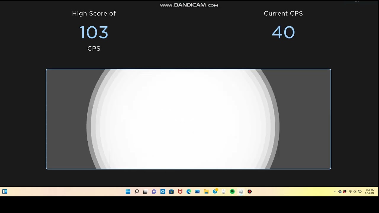 100 Cps With No Autoclicker Cps Test Youtube