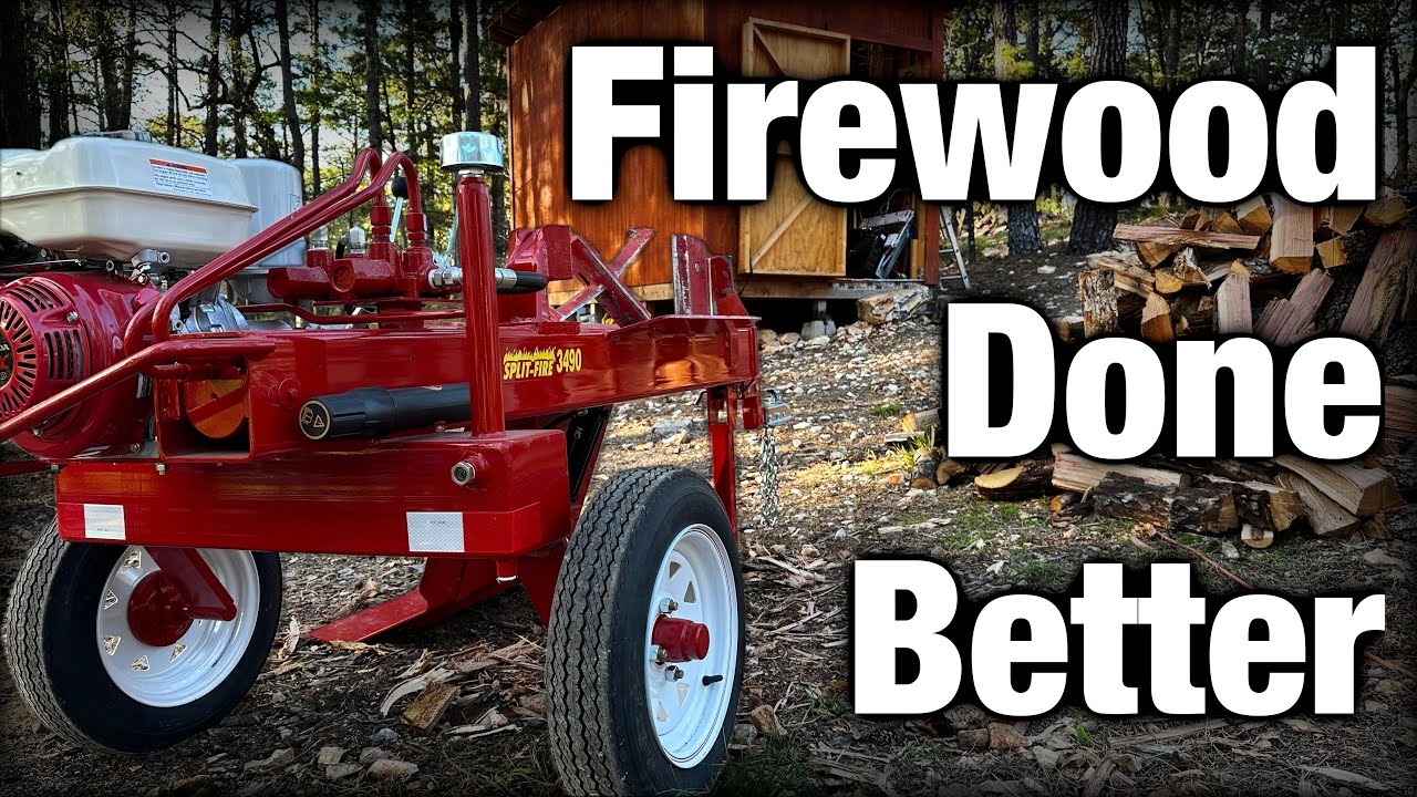 This Canadian Log Splitter Changes Everything Split Fire 3490 Youtube