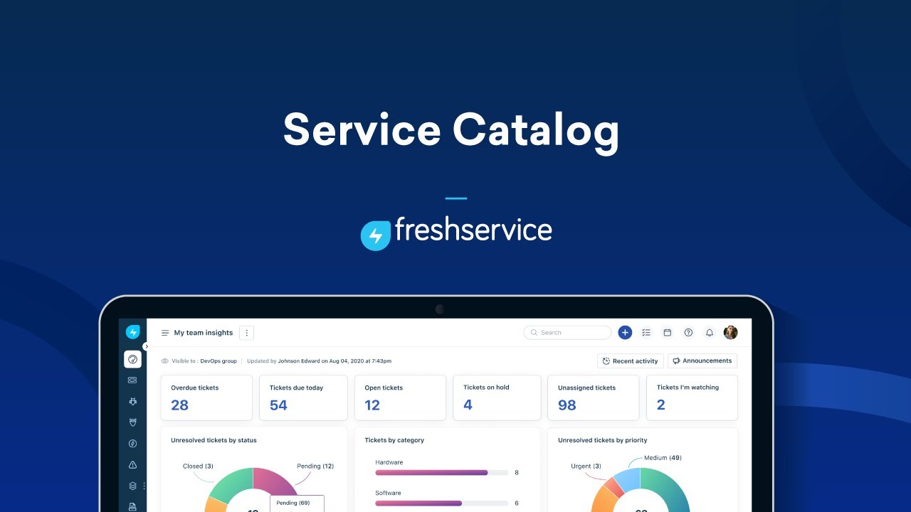 Service Catalog In Freshservice Youtube