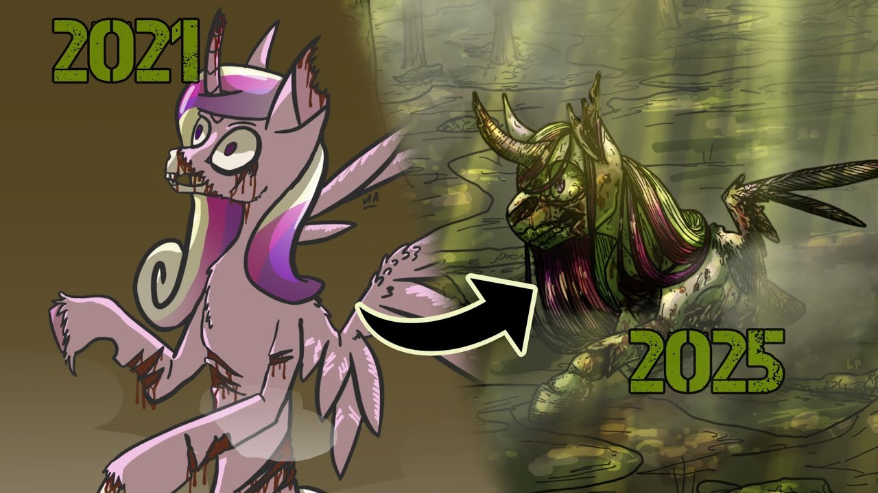 Gore Zombie Cadence Redraw Mlp Speedpaint Youtube