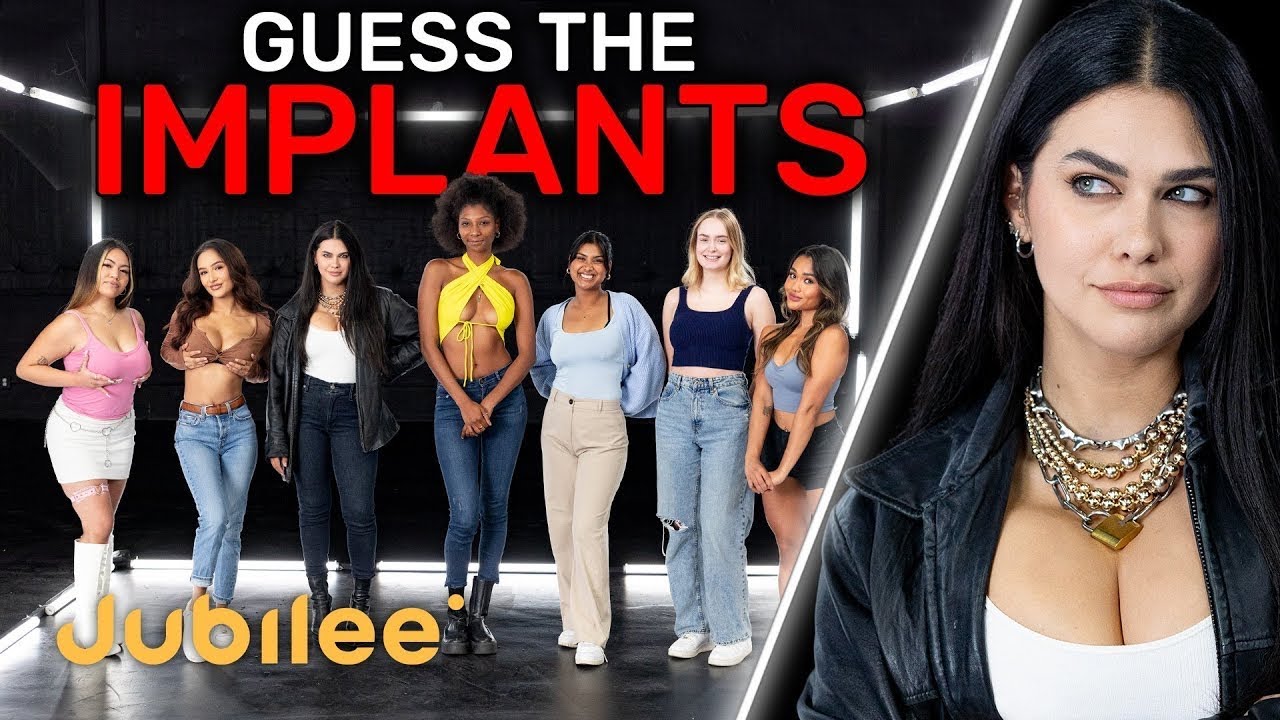 6 Natural Breasts Vs 1 Fake Asaucin Reacts Youtube
