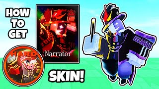 How To Get The Narrator Noli Skin Roblox Forsaken Jose City2 Mp3 Music ...