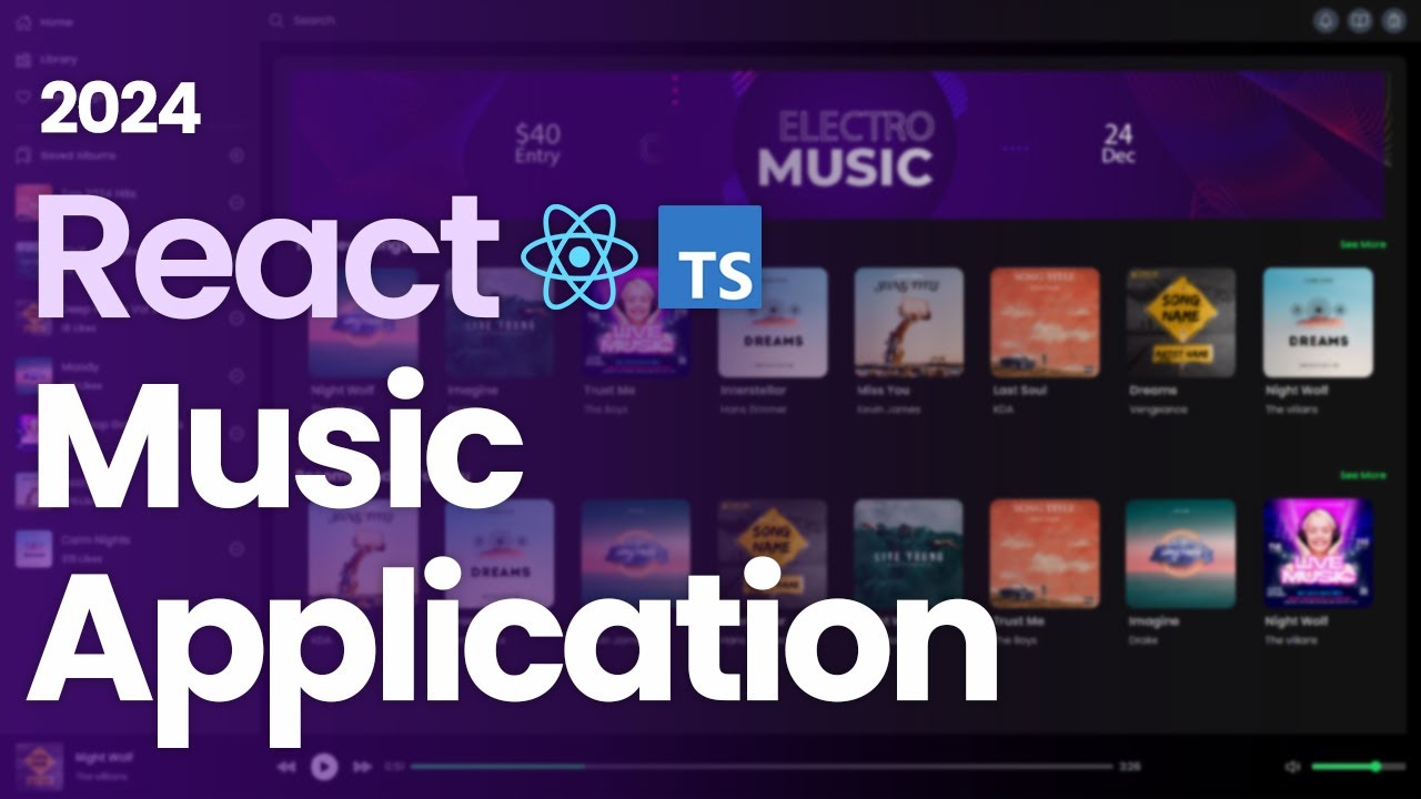 React Music App React Tailwind Css Music Application Youtube