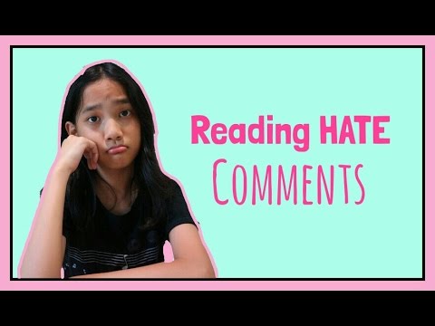 Reading Hate Comments Youtube