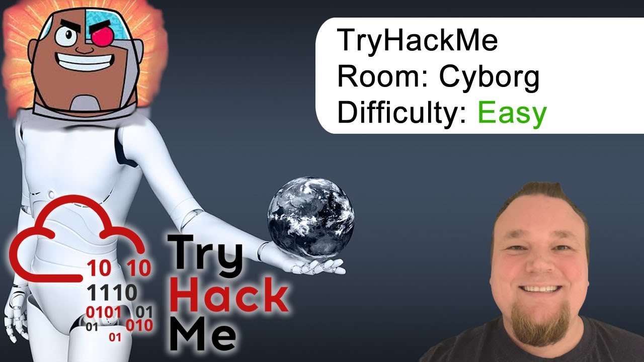 Tryhackme Room Cyborg Ctf Walkthrough Youtube
