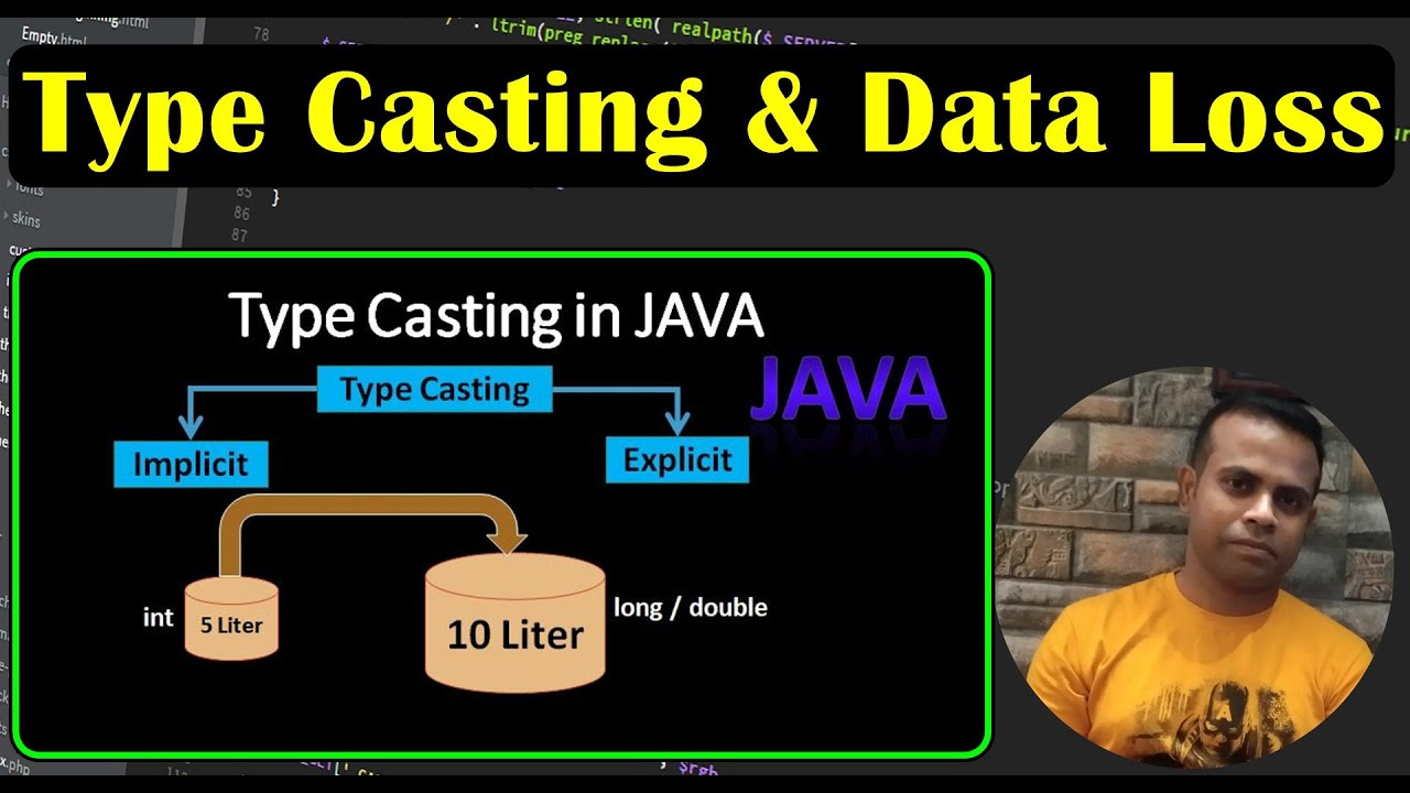 What Is Type Casting In Java What Is Data Loss Implicit And