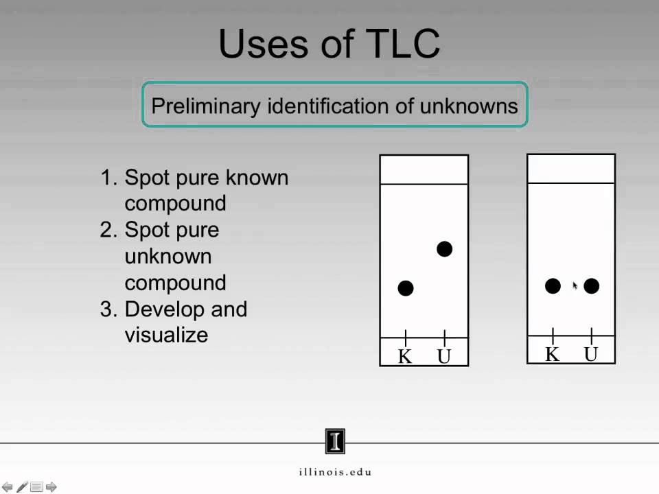 Thin Layer Chromatography Setup
