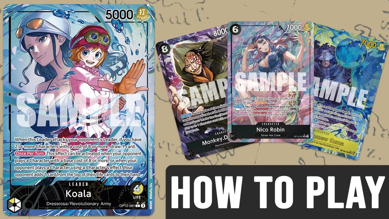 How To Play Koala One Piece Tcg Youtube