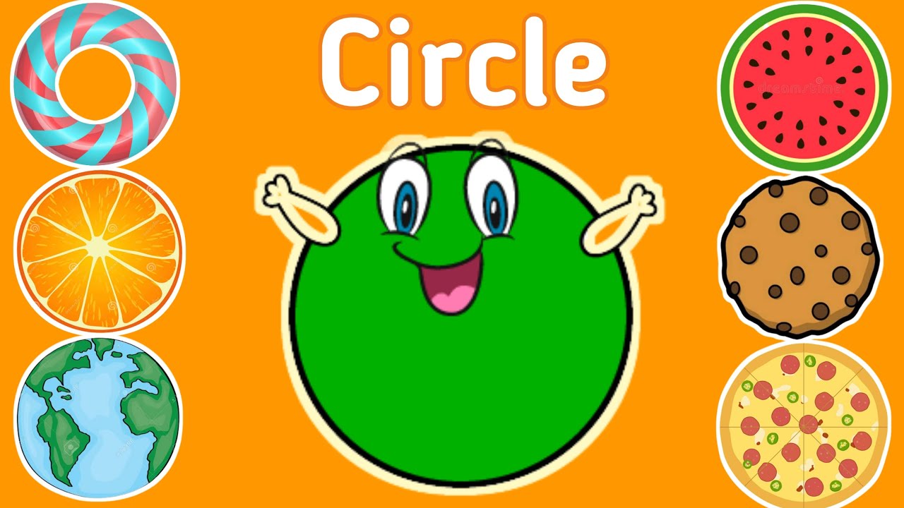 Circle Shapes For Kids Hello English Kids Presents The Shapes