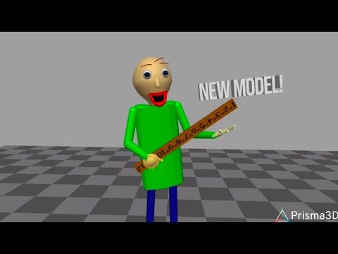 New Baldi Model Release Youtube