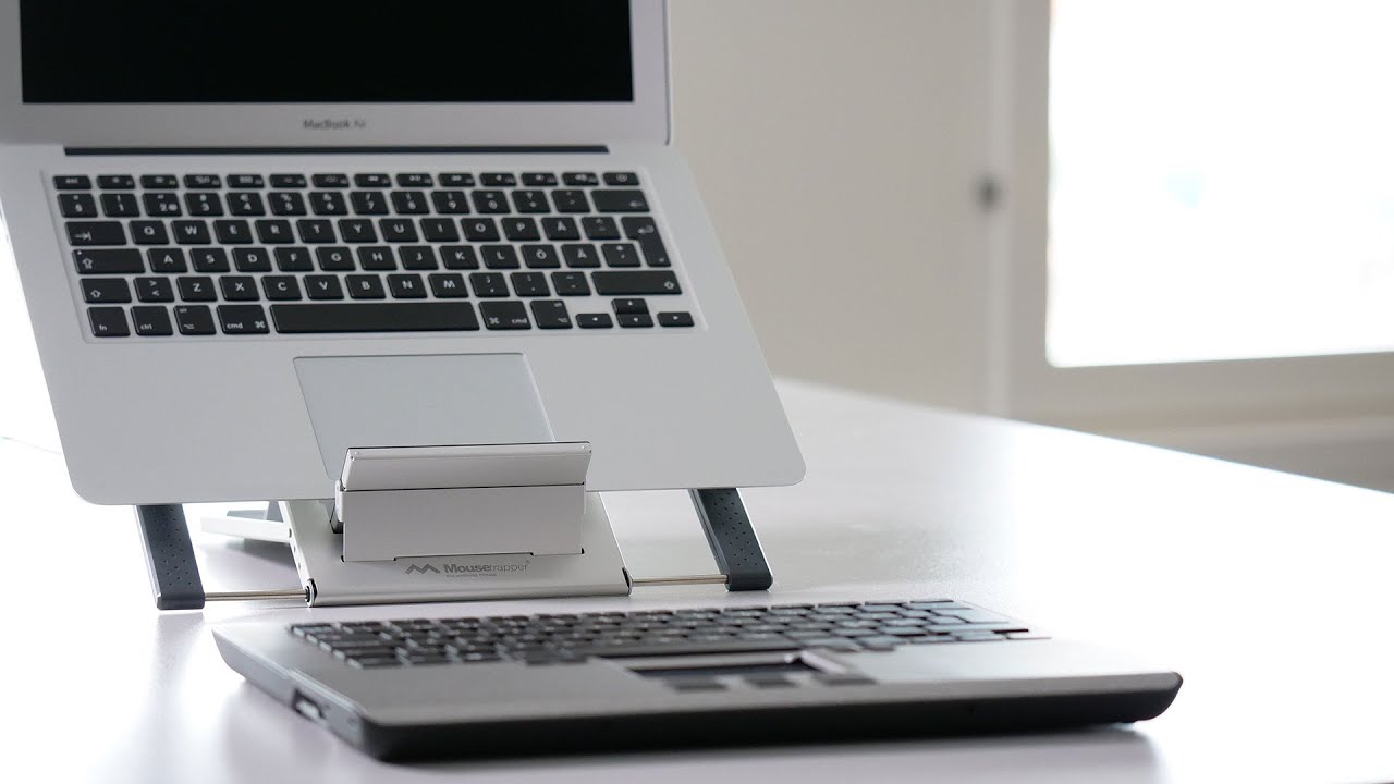 Voici Le Support Ordinateur Portable Tablette Mousetrapper Youtube