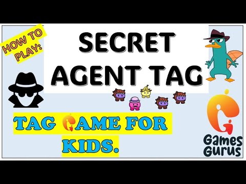 Secret Agent Tag Game For Kids Thegamesgurus Tag Elementary