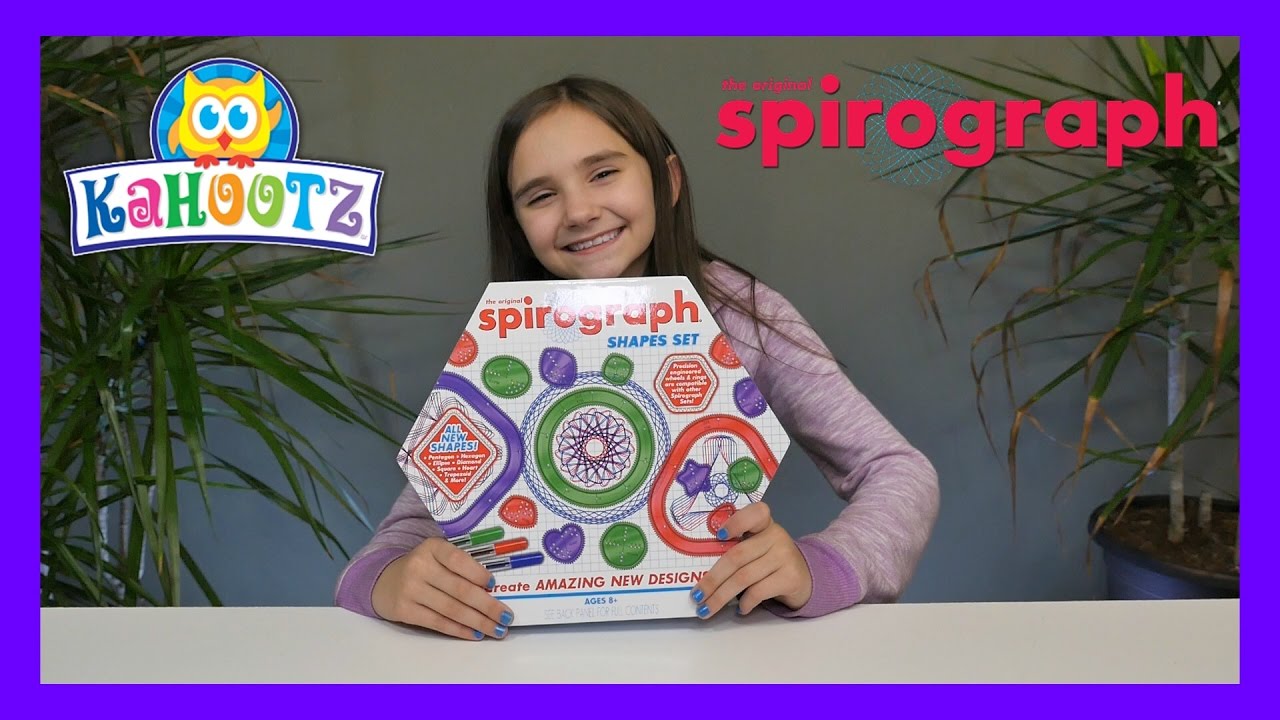 Spirograph Shapes Set Youtube