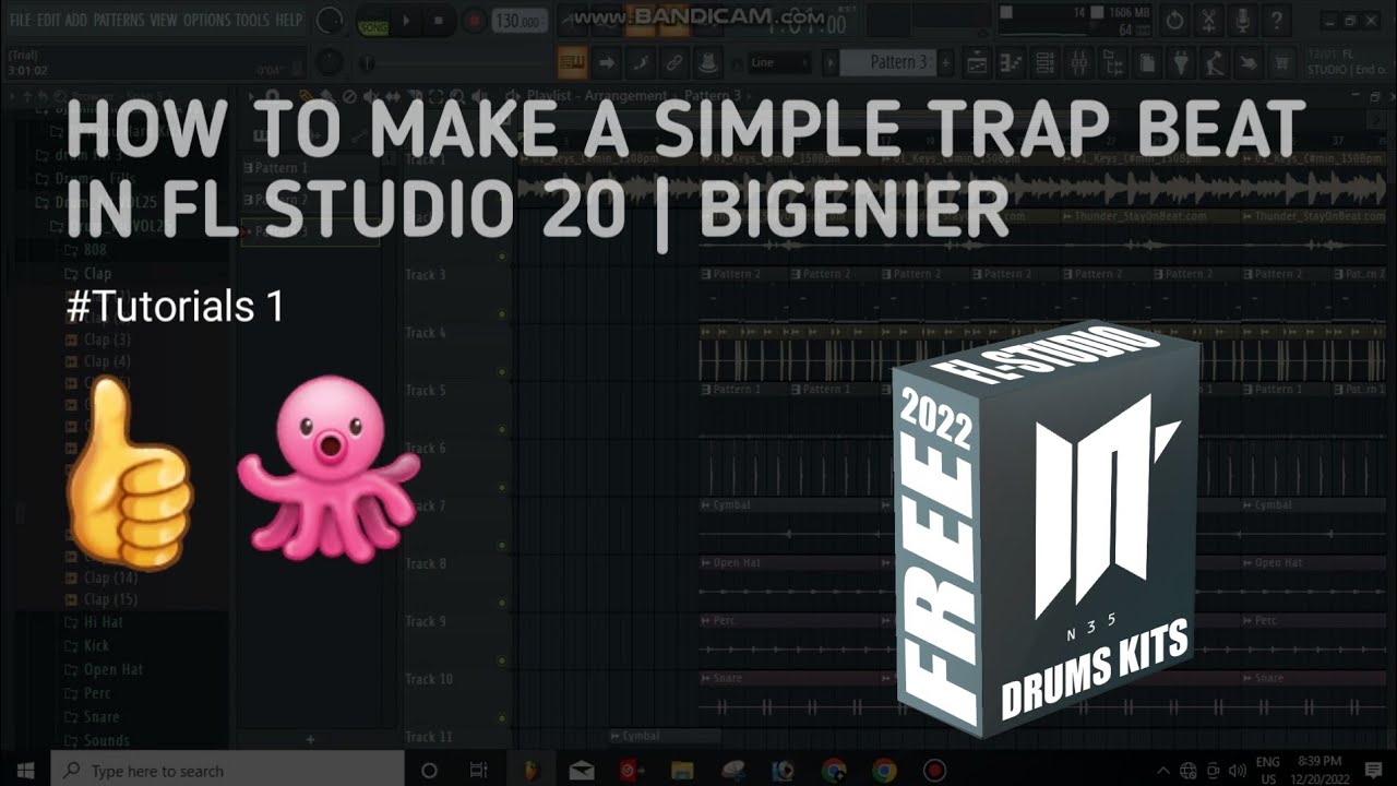How To Make A Simple Trap Beat In Your Fl Studio 20 For The Bigenier