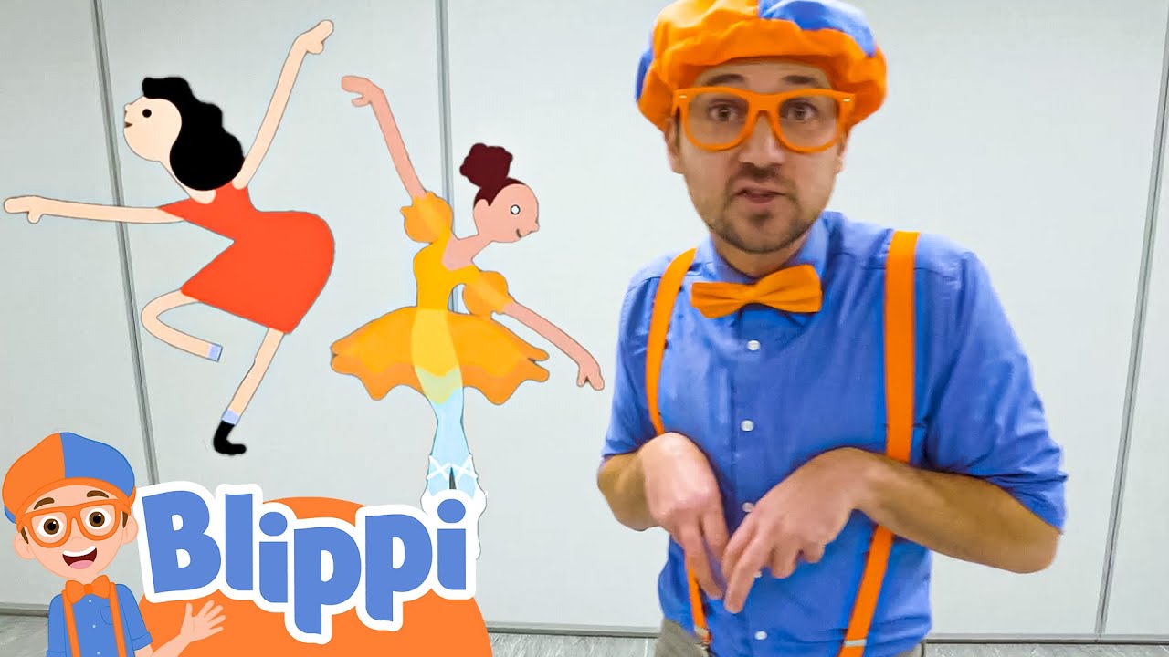 Move And Dance With Blippi Learn To Dance Kids Tv Shows Cartoons