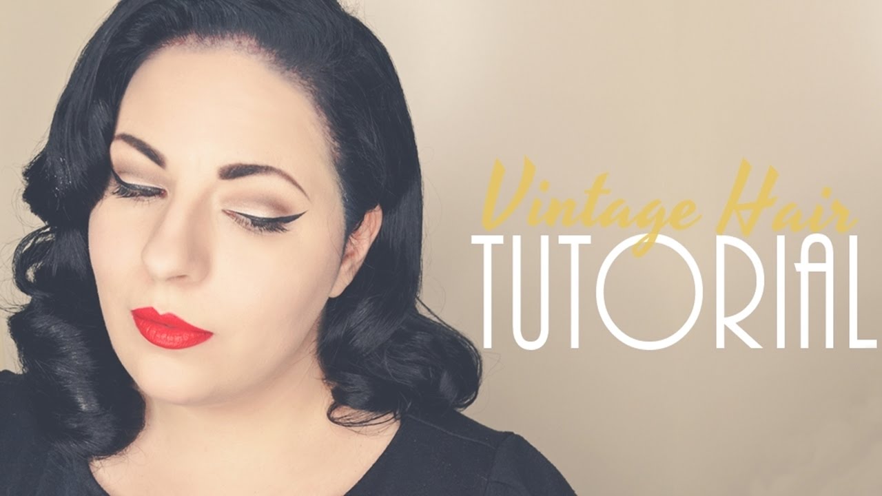 Vintage Hair Tutorial Youtube