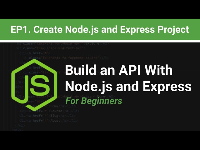 Create Your First Node Js App With Express Step By Step How To Create