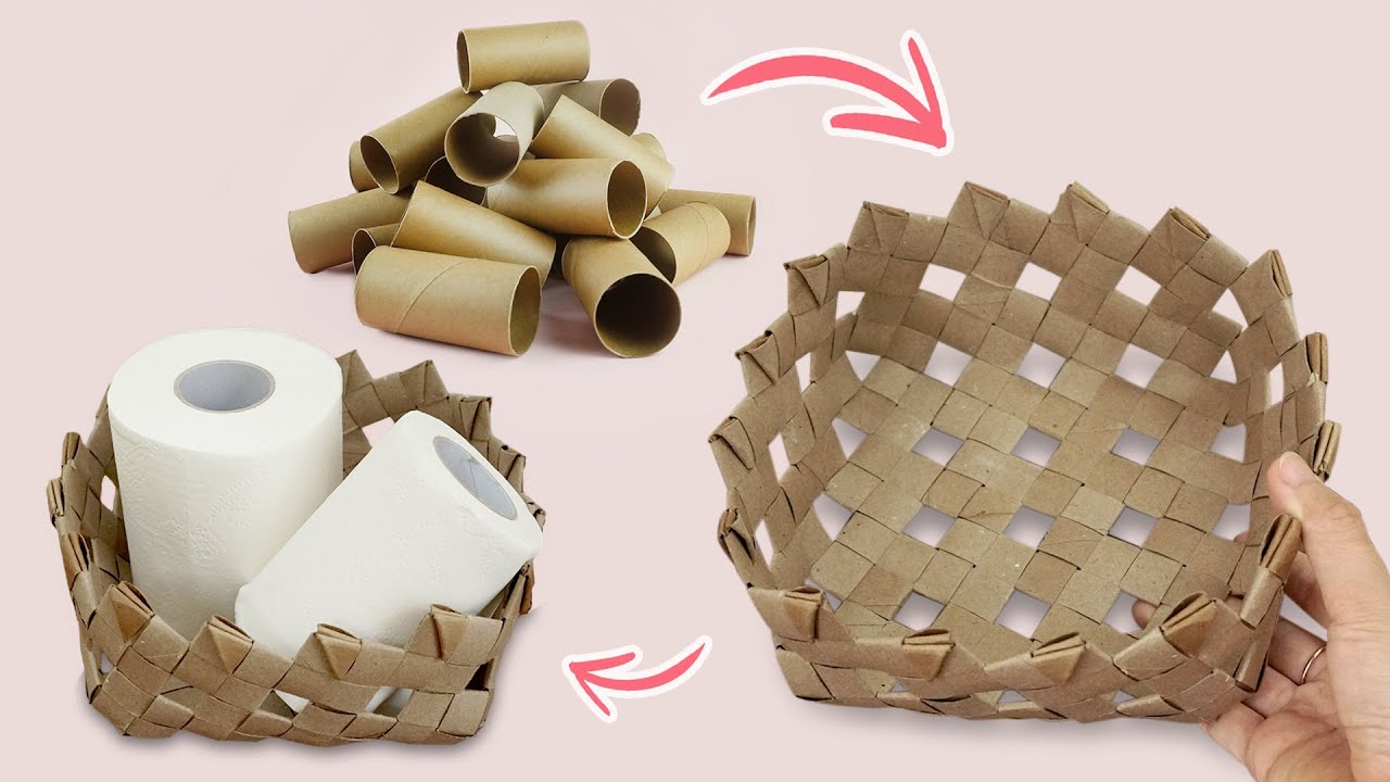 Diy Toilet Paper Roll Basket At Edward Criss Blog