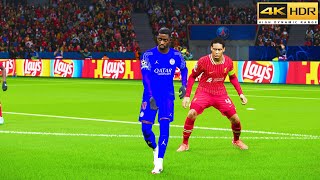 Pes 2025 Psg Vs Liverpool Realistic Uefa Champions League Ai Prediction ...