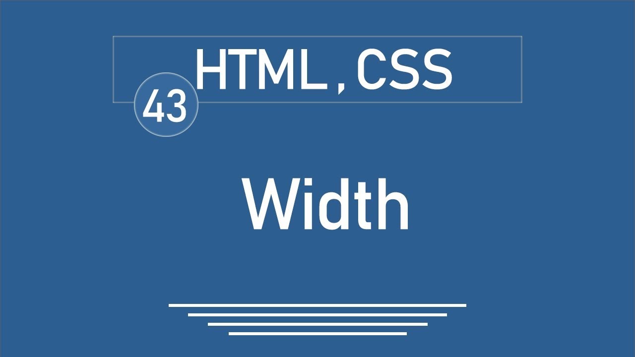 43 Jquery Tutorial Jquery Html Css Dimension Width
