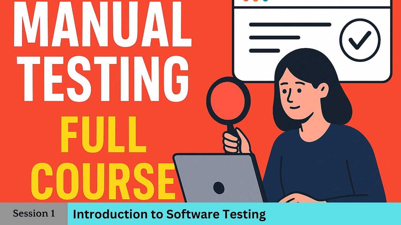 Introduction To Software Testing Manual Testing Part 1 Youtube