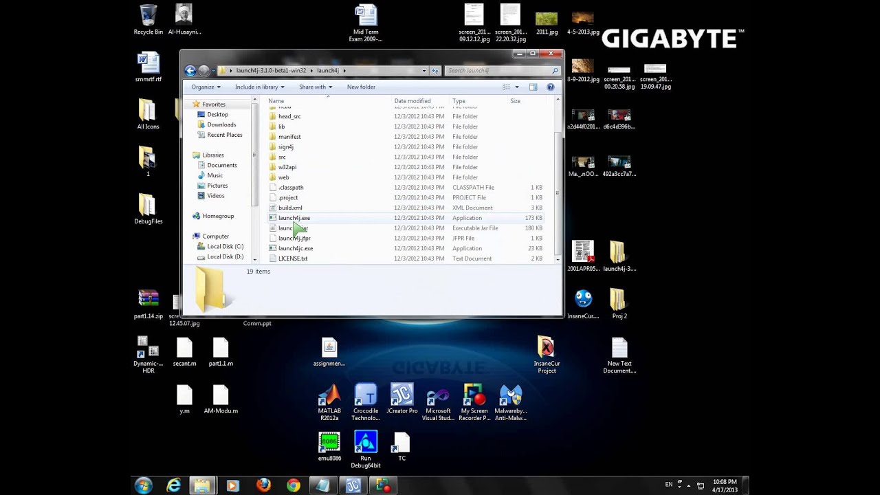 Java To Jar To Exe Using Jcreator Launch4j Youtube